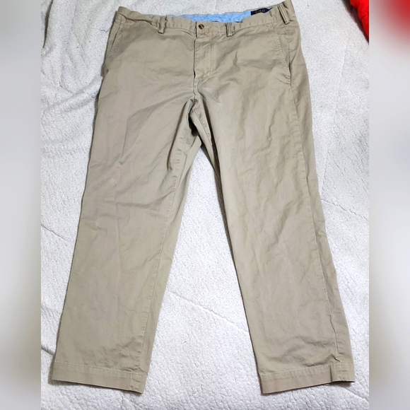 Polo Ralph Lauren | Pants | Polo Ralph Lauren Pants Men 38x3 Beige Stretch Straight Fit Khaki ...